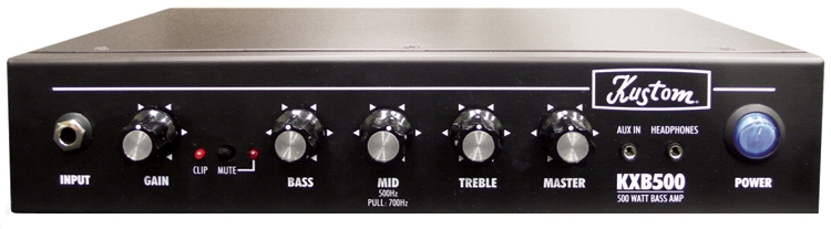 Kxb500 Kxb Series Amplifier 500 Watts Bass Guitar Kustom Amp Head